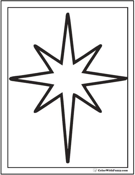 60 Star Coloring Pages Customize And Print Ad Free Pdf