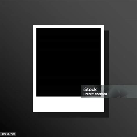 고립 된 배경에 현실적인 사진 프레임 투명 한 배경에 벡터 사진 프레임벡터 그림 Eps10 0명에 대한 스톡 벡터 아트 및 기타 이미지 Istock