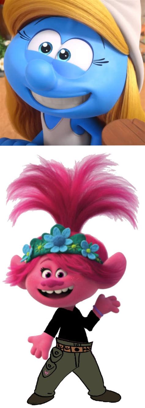 Smurfette Simps For Poppy By Alexloustaunau12 On Deviantart