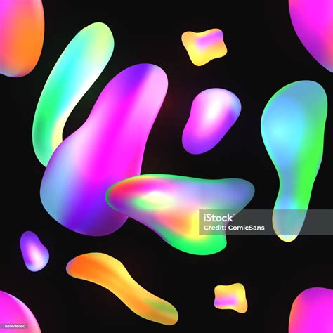 벡터 장식와 검은 배경에 대 한 추상적인 액체 액체 용암 램프 모양의 현실적인 격리 완벽 한 패턴입니다 0명에 대한 스톡 벡터 아트 및 기타 이미지 Istock