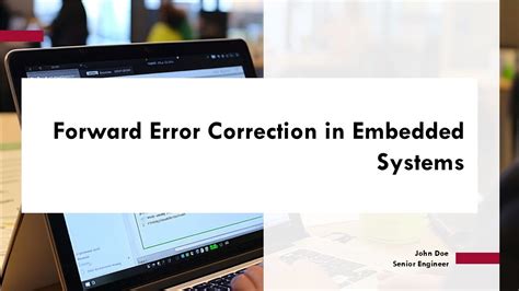 Forward Error Correction In Embedded Systems Ppt Sample Acp