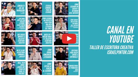 Youtube Taller De Escritura Creativa De Israel Pintor En Sevilla