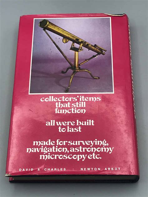 Antique Reference Book Collecting And Restoring Scientific Instruments