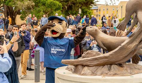 Spirit Of Csumbs Mascot Embodied In New Statue California State