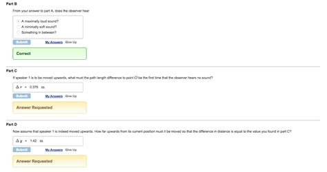 Solved Two Source Interference I Two Loudspeakers Are Placed