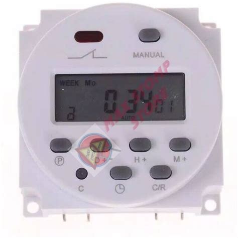 Jual Timer DC Saklar On Off Relay 12V Beban 16A Shopee Indonesia