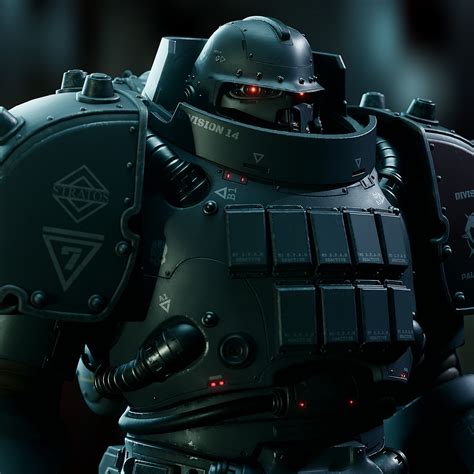 Project Morningstar Exosuit V2 Joazzz Armor Concept Power Armor