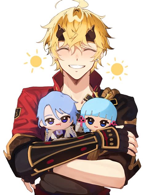 Kamisato Ayaka Kamisato Ayato And Thoma Genshin Impact Drawn By Shotgunman Danbooru