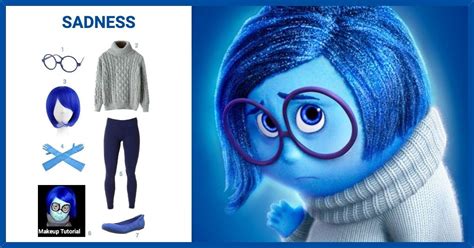 Dress Like Sadness Costume Halloween And Cosplay Guides