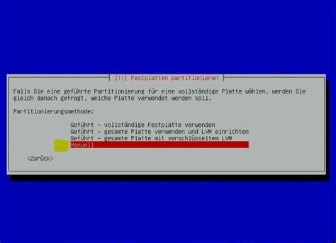 Debian Raid Installation 01 Computertipps