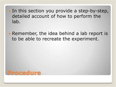 PPT Writing A Lab Report PowerPoint Presentation Free Download ID