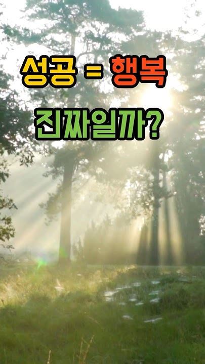 쇼츠 성공이 행복을 보장하지 않는 이유 3가지 Shorts 행복한삶 명언 인생의도전 후회없는선택 좋은글 지혜 긍정적마인드 자기계발 Youtube