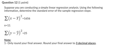 Solved Question 11 1 Point Using The Following