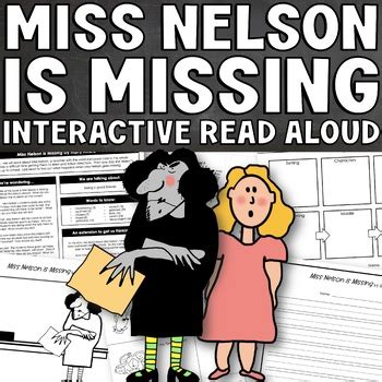 Miss Nelson Is Missing Interactive Read Aloud And Activities Tpt