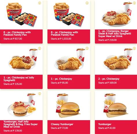 Jollibee Philippines Menu Prices And Promos Updated 2025