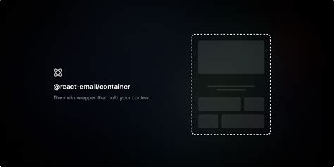react email container npm