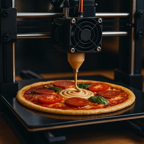 The 3d Printed Food Revolution Printing Delicious Pizza Crusts For