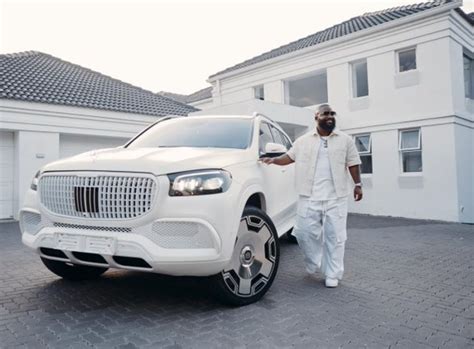 Cassper Nyovests Mom Blesses His New Mercedes Benz Maybach