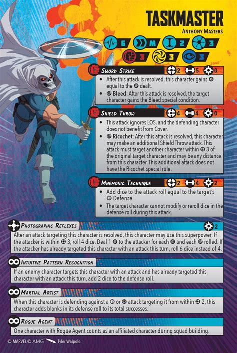 Mcp Omega Taskmaster Personnage