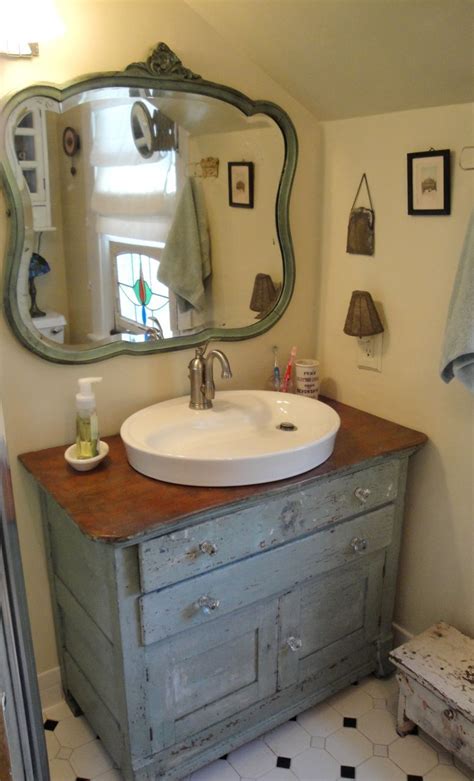 Phenomenal Photos Of Vintage Bathroom Vanity Pinterest Concept Texanden