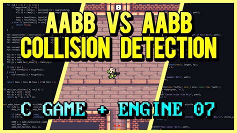 Aabb Vs Aabb Collision Detection C Game Engine From Scratch 07 Youtube