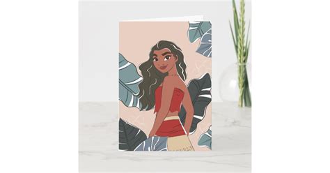 Moana Captured Moment Card Zazzle