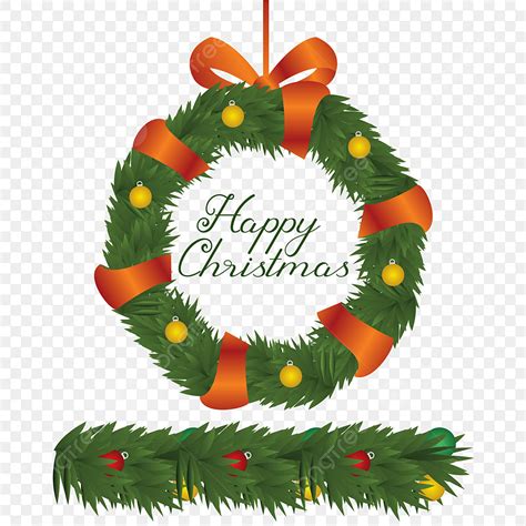 선물 화 환 벡터 해피 크리스마스 디자인 선물 행복 크리스마스 Png 일러스트 및 벡터 에 대한 무료 다운로드 Pngtree