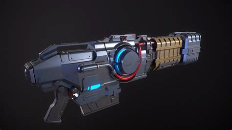 Artstation Doom Eternal Plasma Rifle Remake