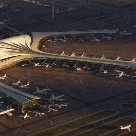 MAD Designs Feather Like Terminal For Changchun Airport In China