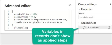 Using Variables In Power Query M Bi Gorilla