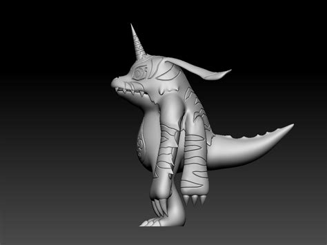 Stl File Gabumon Evolution Pack 🐉 ・3d Printable Model To Download・cults