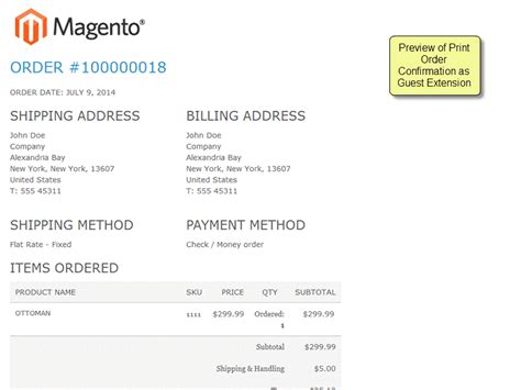 Magento Print Order Confirmation As Guest V1x Overview Plumrocket Documentation