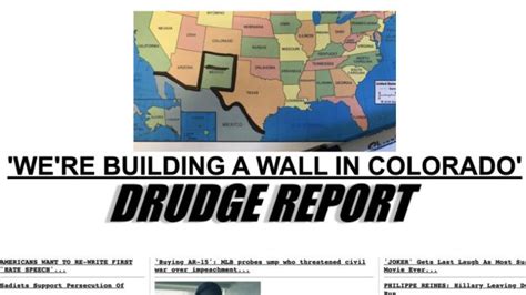 Drudge Report Breaking Drudge Report News Analysis Photos And