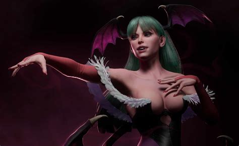 Morrigan Aensland Darkstalkers Fanart Zbrushcentral