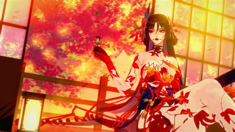 Kijo Momiji And Kokorogari Kijo Momiji Onmyoji Drawn By Chibana