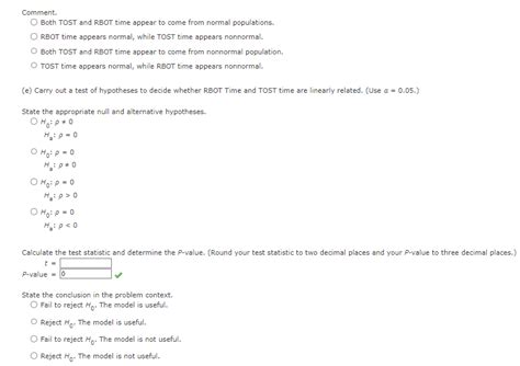 Solved A Calculate The Value Of The Sample Correlation Chegg