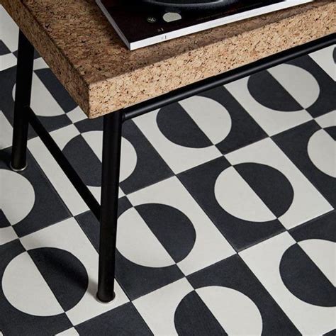Odi Geometric Tiles Retro Tiles Black And White Tiles