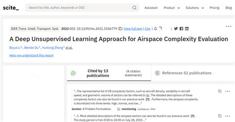 [citation Report] A Deep Unsupervised Learning Approach For Airspace