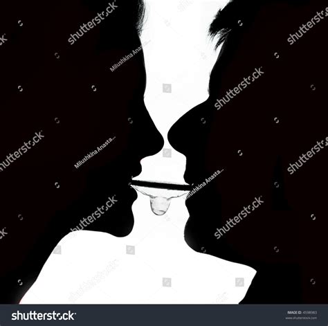 Safe Sex Women Man Condom Isolated Stock Photo 4598983 Shutterstock