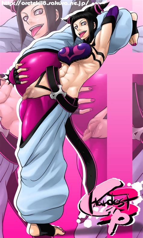 Rule 34 Abs Baggy Pants Barefoot Belt Black Hair Capcom Censored Elbow Gloves Female Female