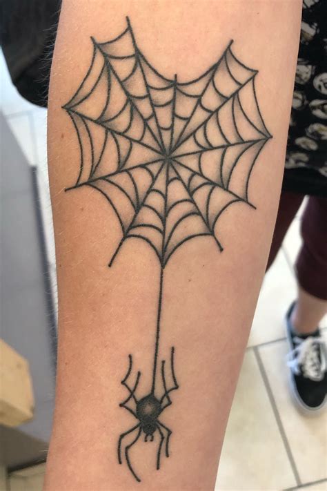Spider Web Tattoo Design Design Talk
