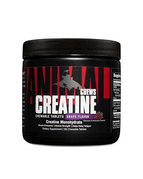 Universal Creatine Chews Free Pandp Predator Nutrition