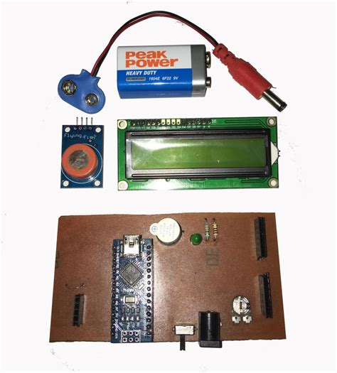 Arduino Based Alcohol Detector And Alert Project Hub