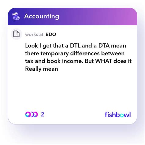 Look I Get That A Dtl And A Dta Mean There Temporary Differences