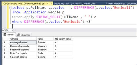 Pattern Matching Vs Fuzzy Lookup In Sql Server Jayanth Kurup Sql Guy
