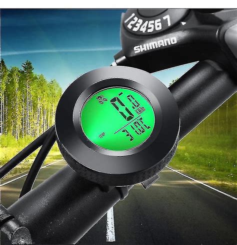 Wireless Bike Computer Waterproof Wireless Bike Computer Speedometer With 3 Color Backlight