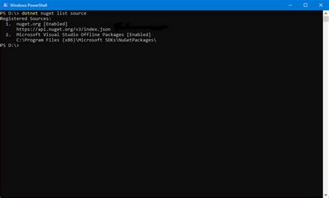 Where Does Nuget Store Details About The Sources From Where It Gets The Packages Microsoft Qanda
