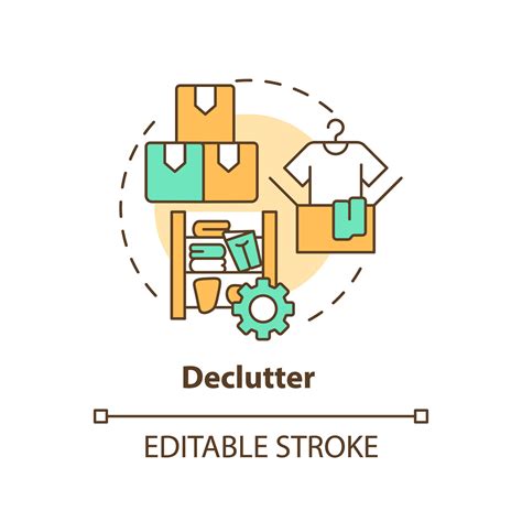 2d Editable Declutter Icon Representing Moving Service Simple Isolated