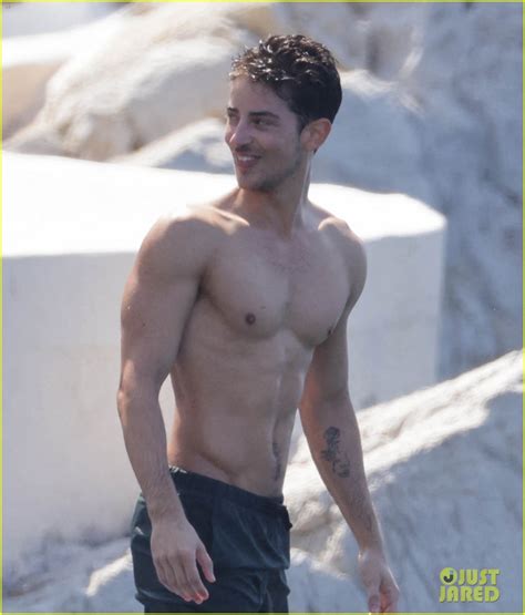 Elite Star Manu Rios Hits The Beach In Cannes With Stylist Marc Forne See Shirtless Photos