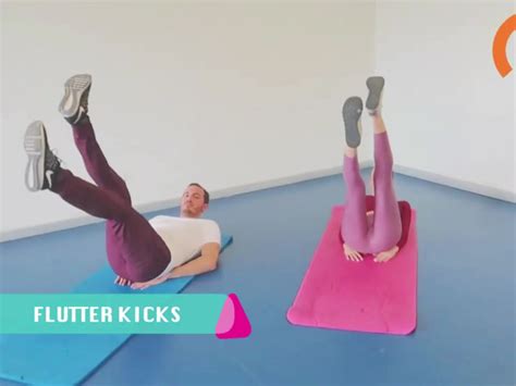 FLUTTER KICKS EGZERSİZİ FLUTTER KICKS EXERCISE